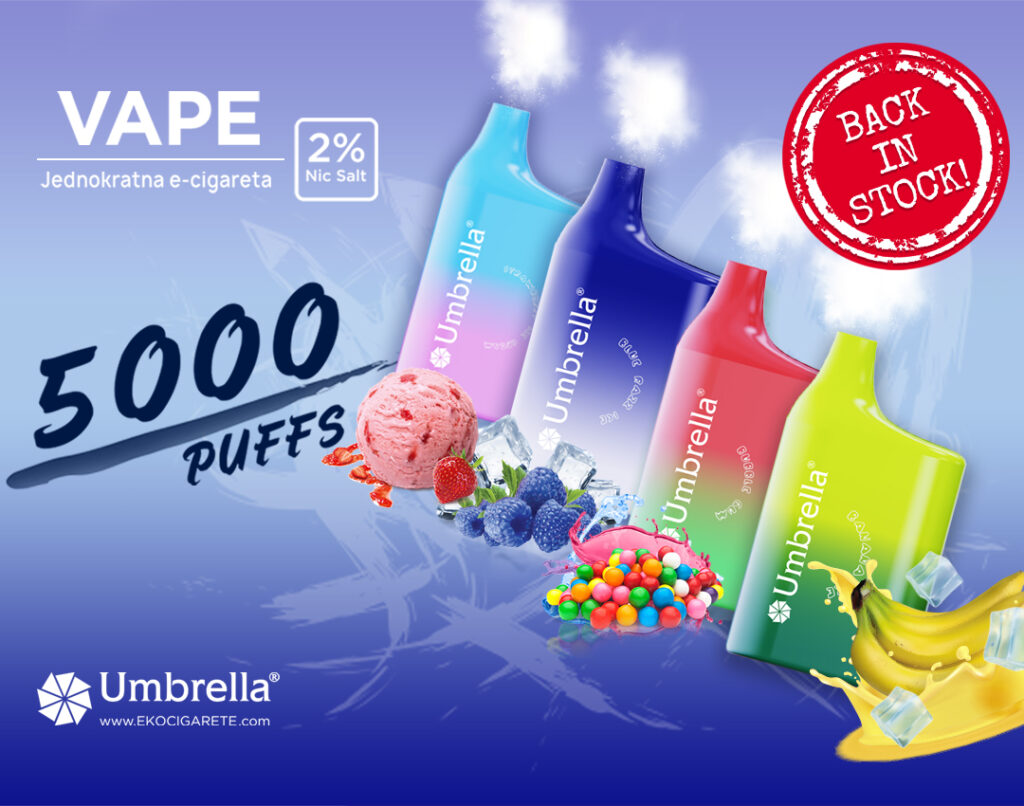 UMBRELLA 5000 PUFFS - BEO Shopping Center