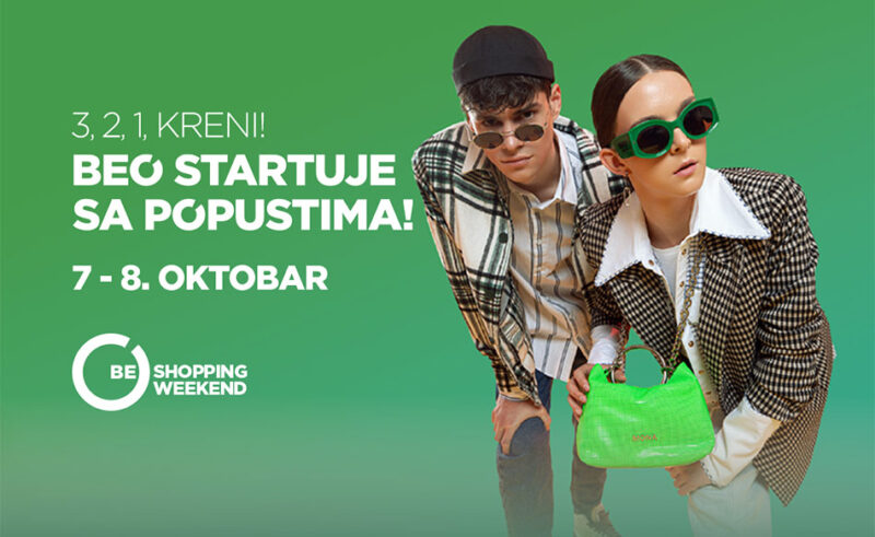 BEO SHOPPING WEEKEND SA POPUSTIMA I DO 60%! - BEO Shopping Center